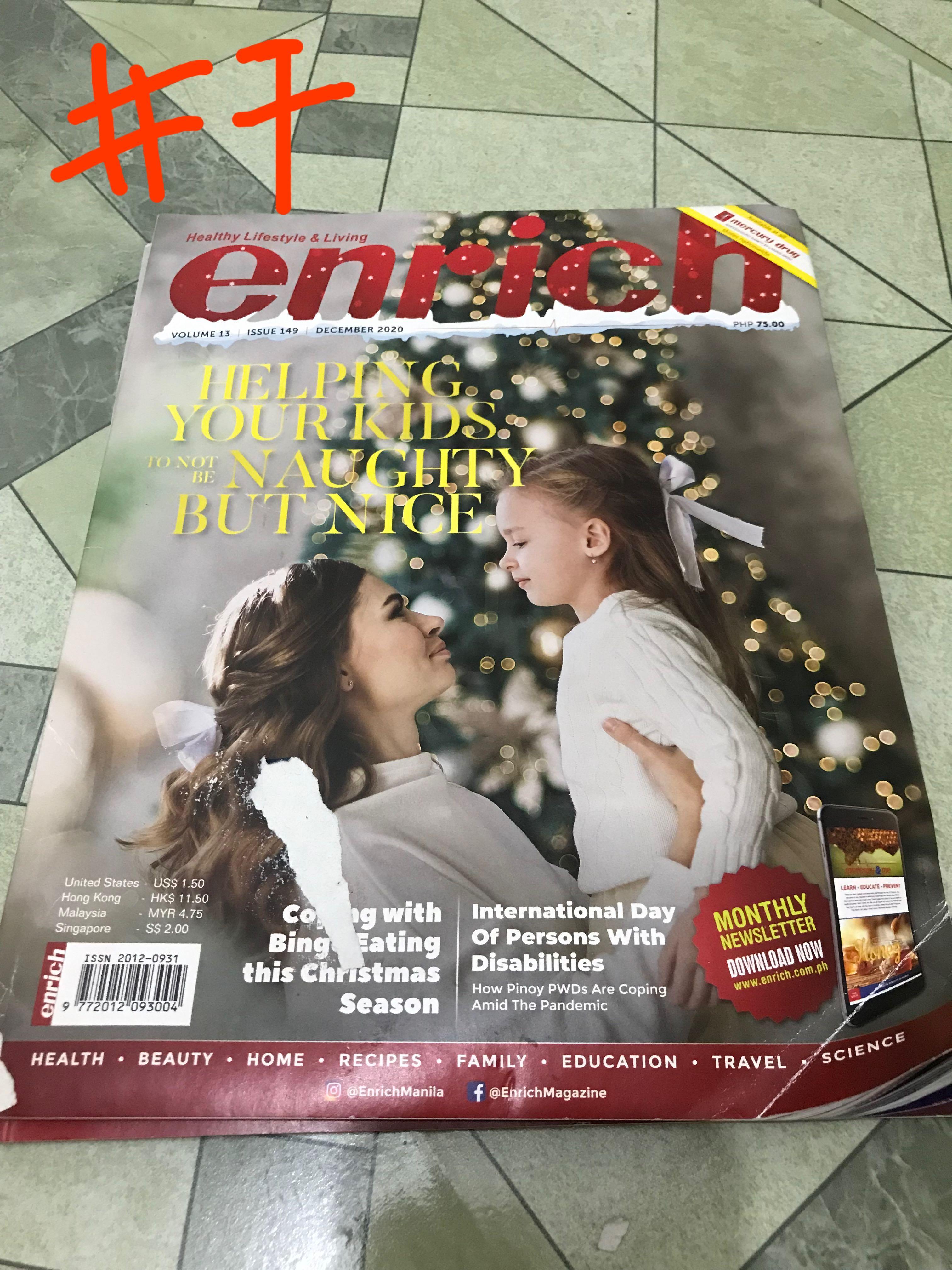 Enrich magazine, Hobbies & Toys, Books & Magazines, Magazines on Carousell