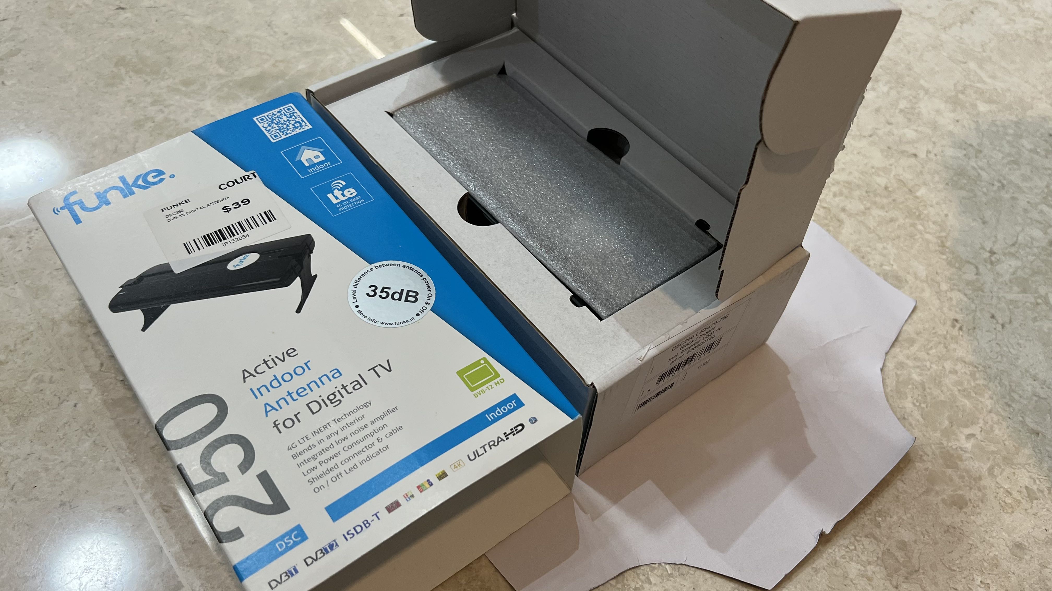 Funke- DSC250 - DVB-T2 Digital Antenna, TV & Home Appliances, TV ...