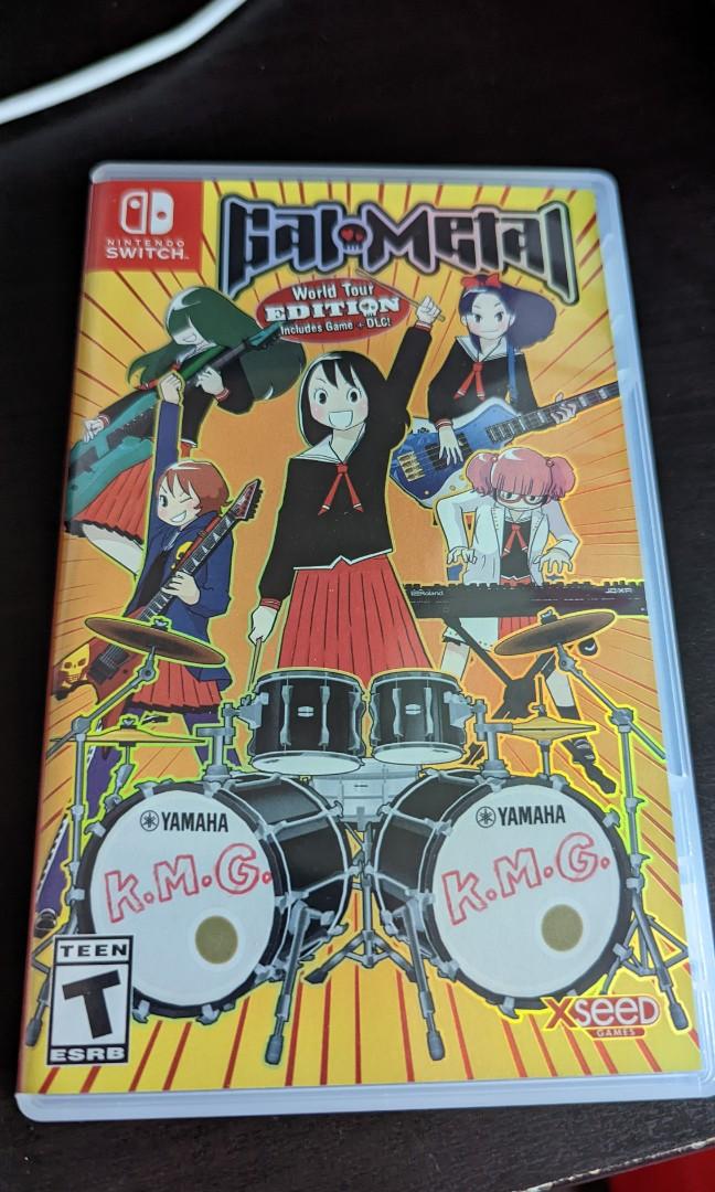 Gal Metal World Tour Edition Switch Game, Video Gaming, Video Games ...