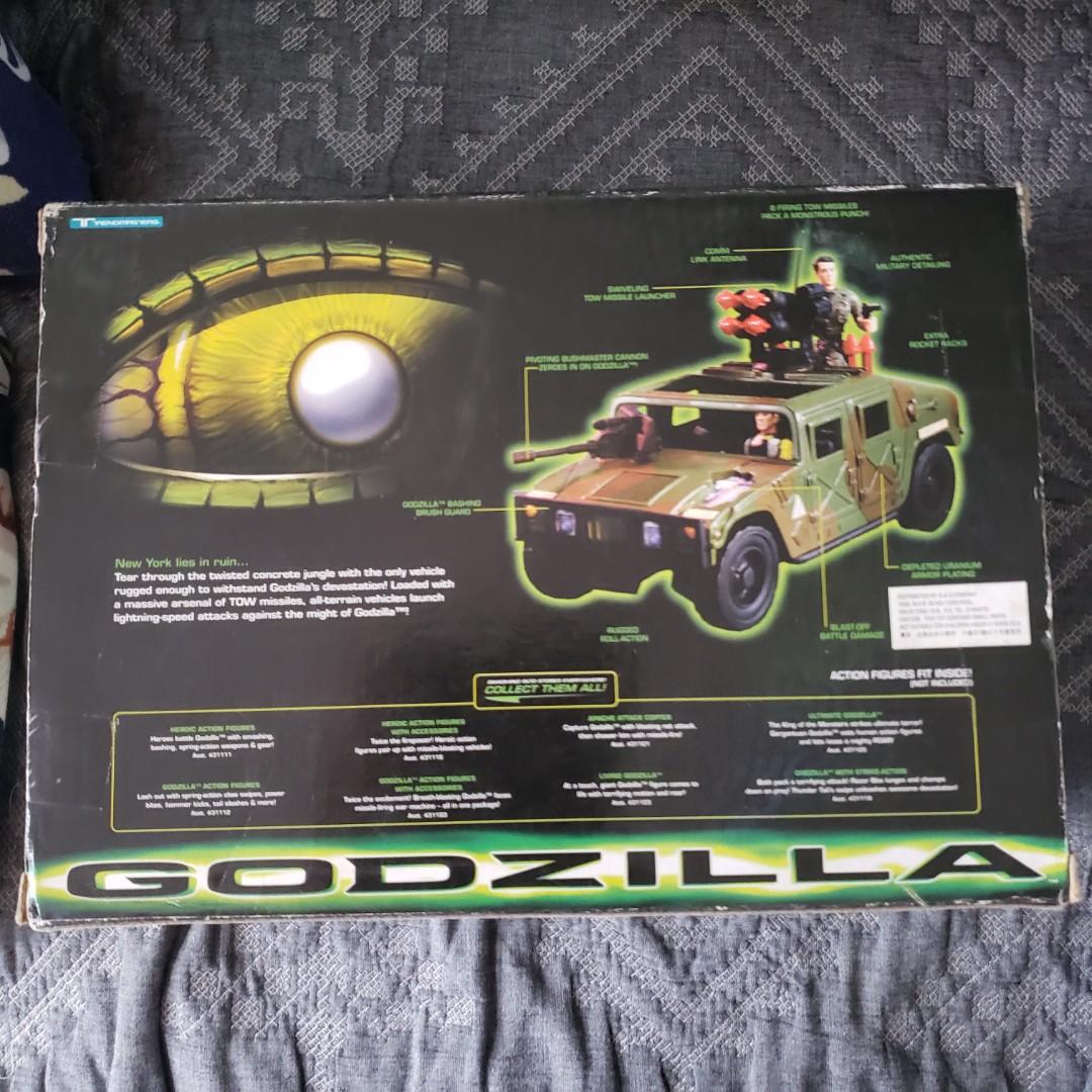 Godzilla All-Terrain Vehicle 哥斯拉狩獵吉著車, 興趣及遊戲, 玩具 & 遊戲類 - Carousell