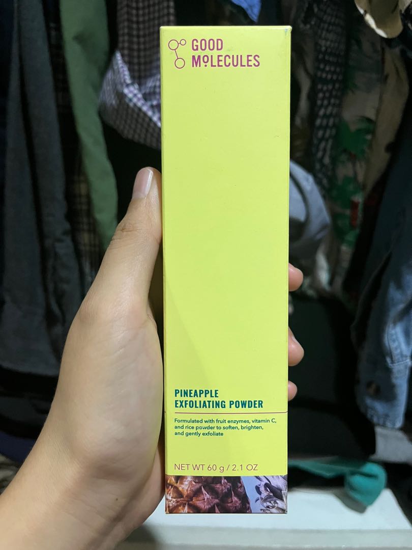 Good Molecules Pineapple Exfoliating Powder, Beauty & Personal Care ...