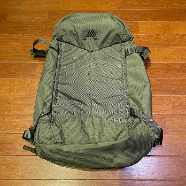 Gregory Compass 40L 男女軍綠戶外城市機能大容量後背包 筆電夾層多收納功能 登山健行旅行商務出差多用途, 體育器材, 健行及 ...
