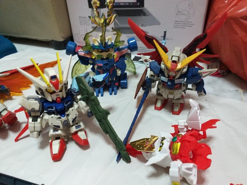 Gundam Model Kits [SD] for Spare Parts [Batch 3], Hobbies & Toys, Toys ...