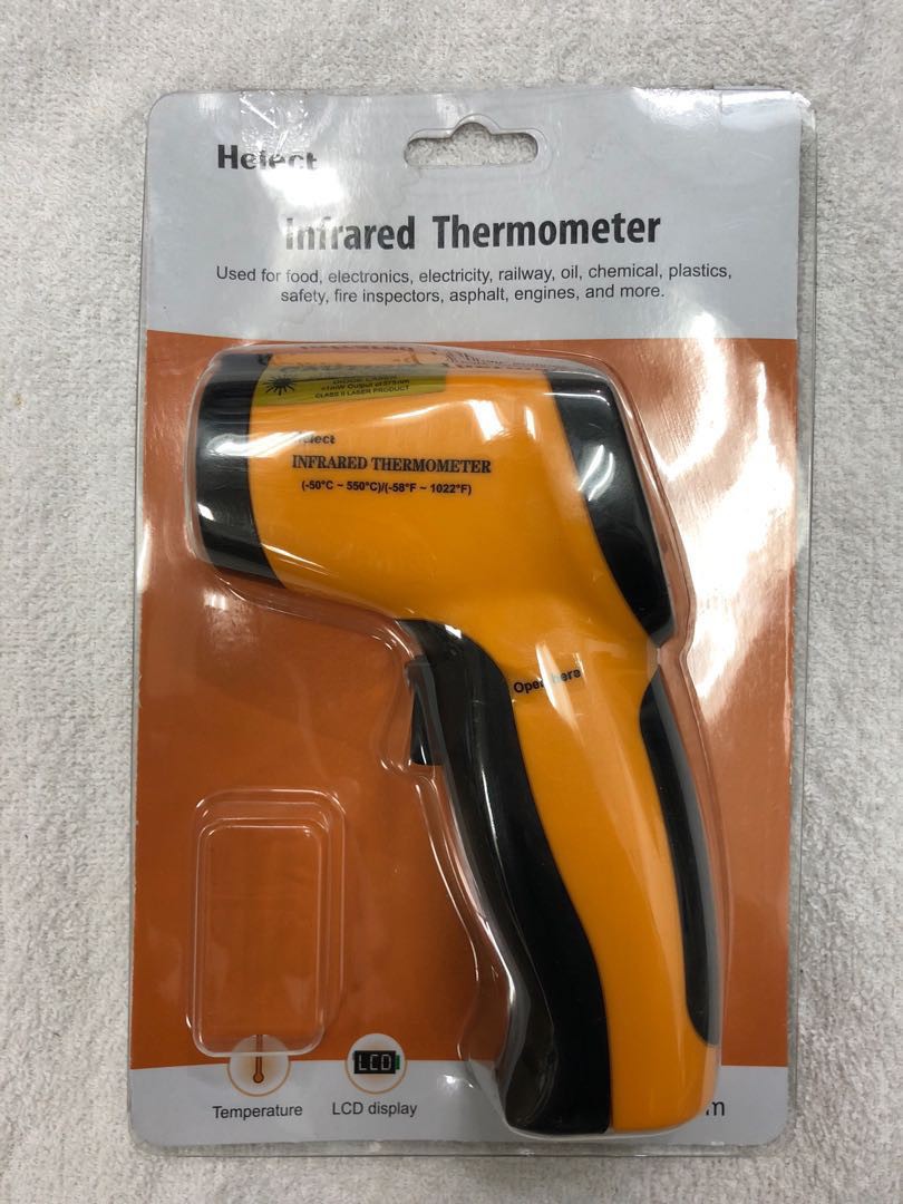 Helect infrared thermometer, Health & Nutrition, Thermometers on Carousell