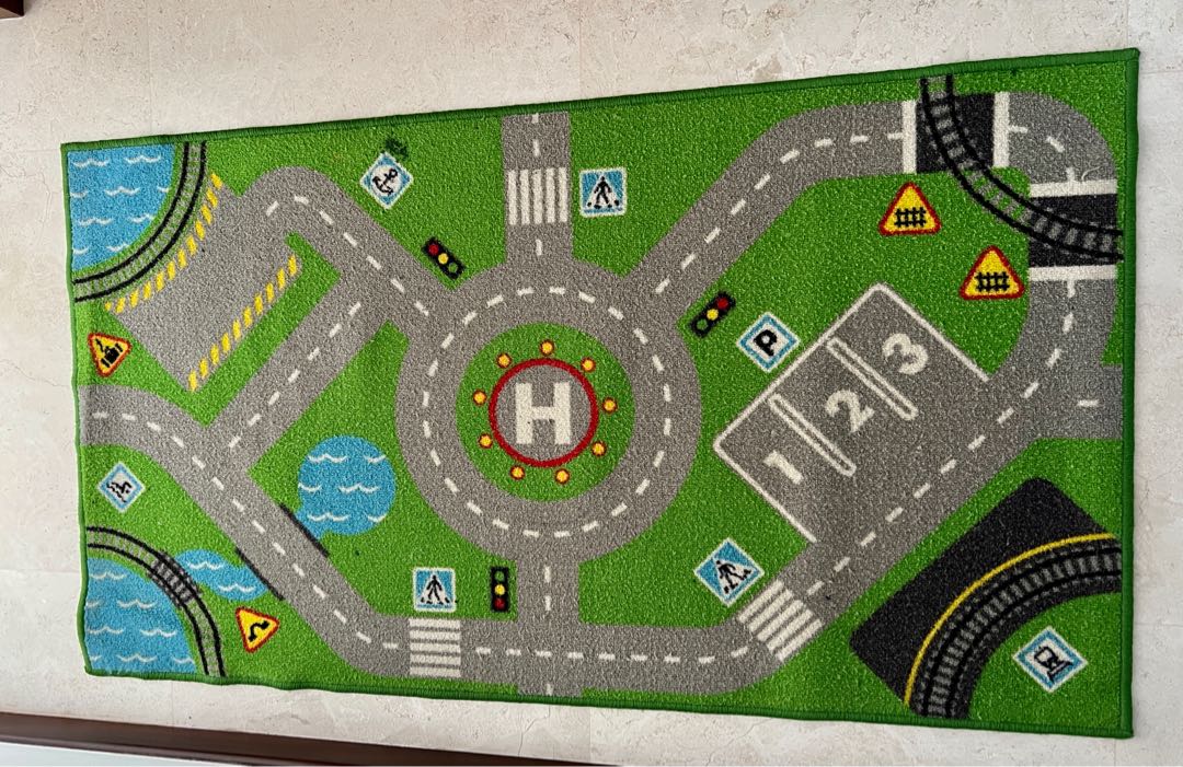 Ikea child carpet/ mat, Furniture & Home Living, Home Decor, Carpets ...