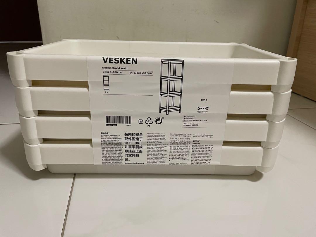 IKEA Vesken Trolley Brand New, Furniture & Home Living, Furniture ...
