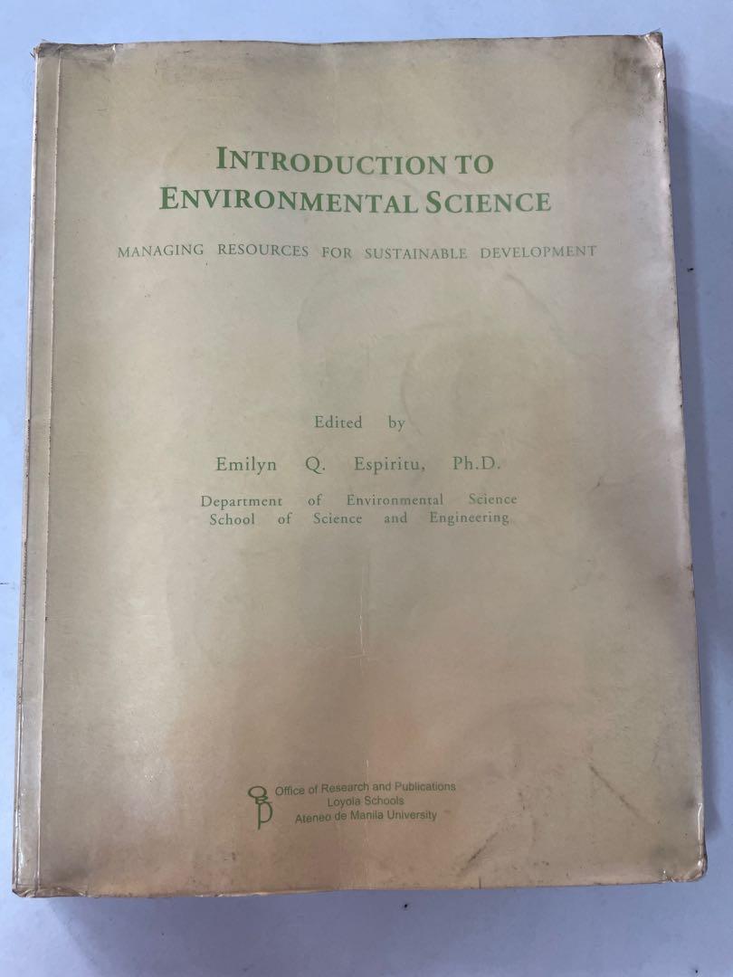 Introduction to Environmental Science by Emilyn Espiritu, Hobbies ...