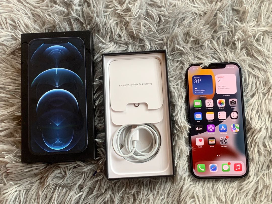 IPhone 12 Pro Max 256gb NTC Zpa Factory Unlocked, Mobile Phones ...