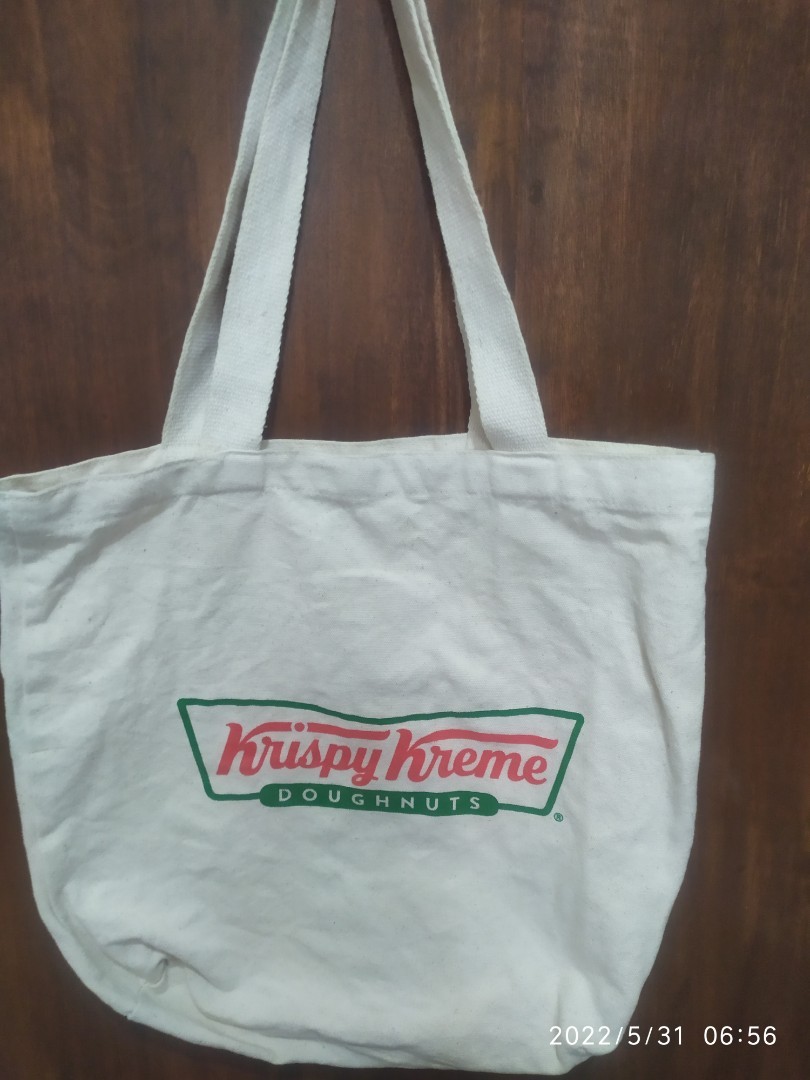 Krispy Kreme Tote Bag, Women's Fashion, Bags & Wallets, Tote Bags on ...