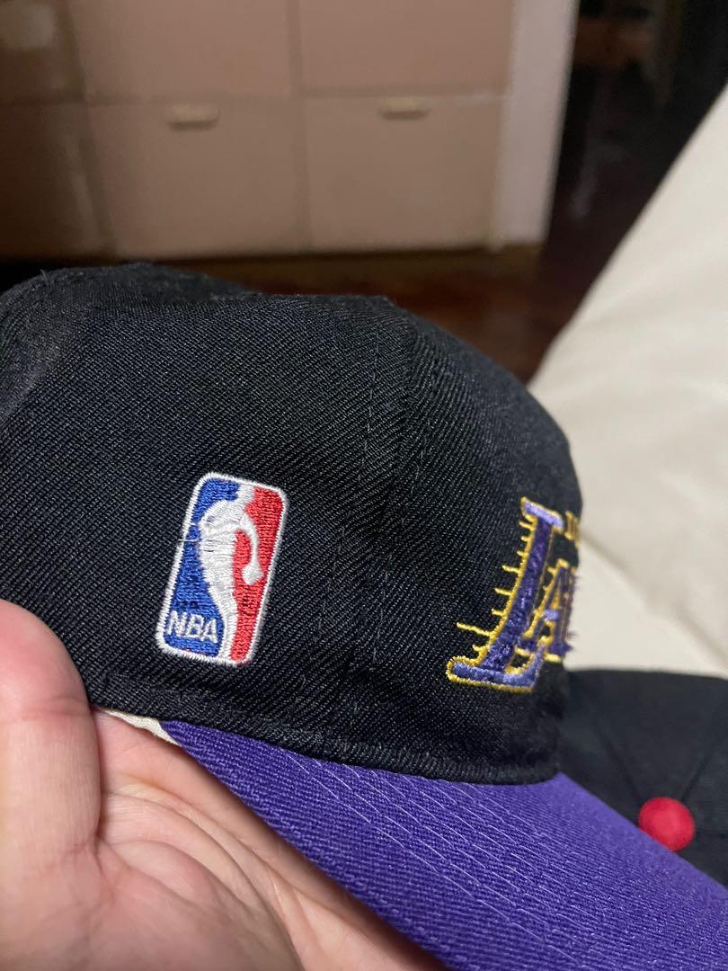 Lakers Bulls 2 tone dline rare vintage caps, Men's Fashion, Watches ...