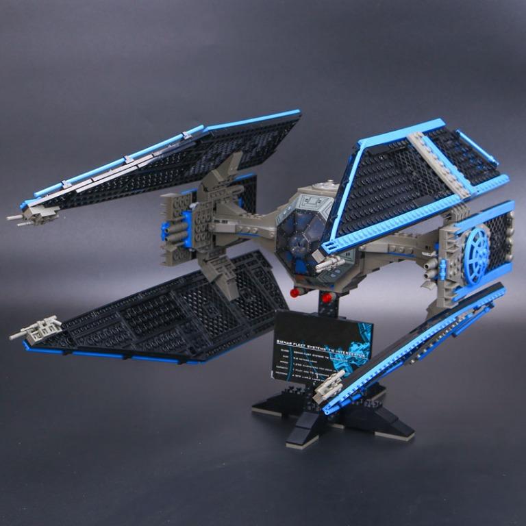 Lepin Lego Star Wars Tie Interceptor Fighter Darth Vader Space Ship ...