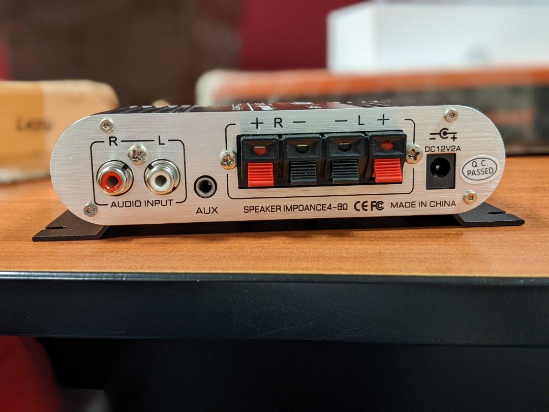 Lepy LP-808 Super Bass Digital Amplifier Stereo Audio Power For Mobile ...