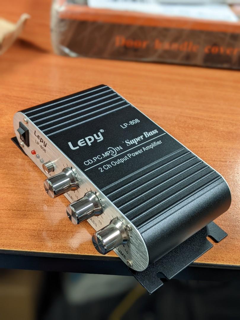 Lepy LP-808 Super Bass Digital Amplifier Stereo Audio Power For Mobile ...