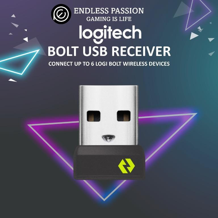 Logitech Bolt USB Receiver-Bolt Ready Device, Computers & Tech, Parts ...