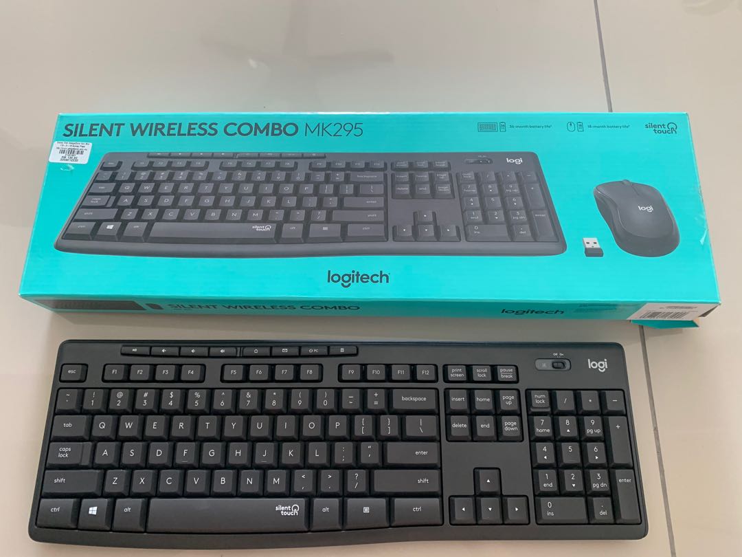 Logitech Keyboard MK295 (Silent touch), Computers & Tech, Parts ...