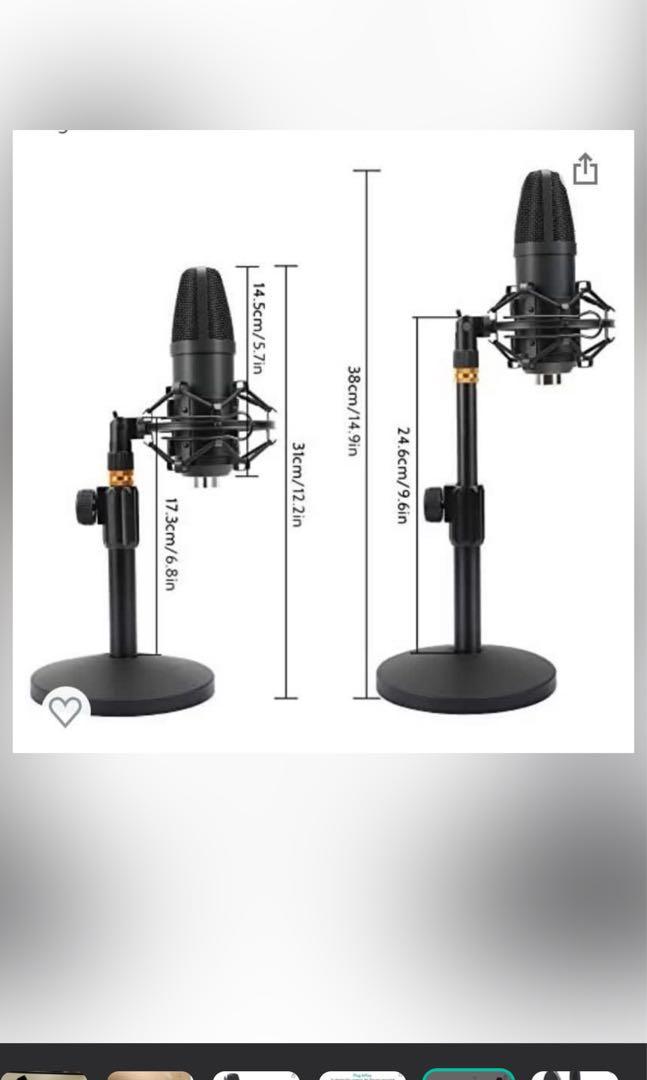 Manli Professional Studio Condenser Microphone, Audio, Microphones on ...