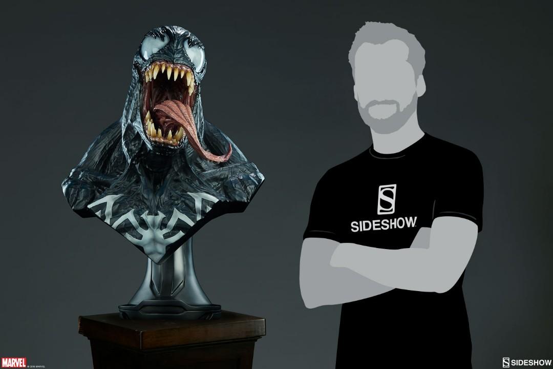 Marvel Venom Life Size Bust from Sideshow Collectibles (Undisplayed ...