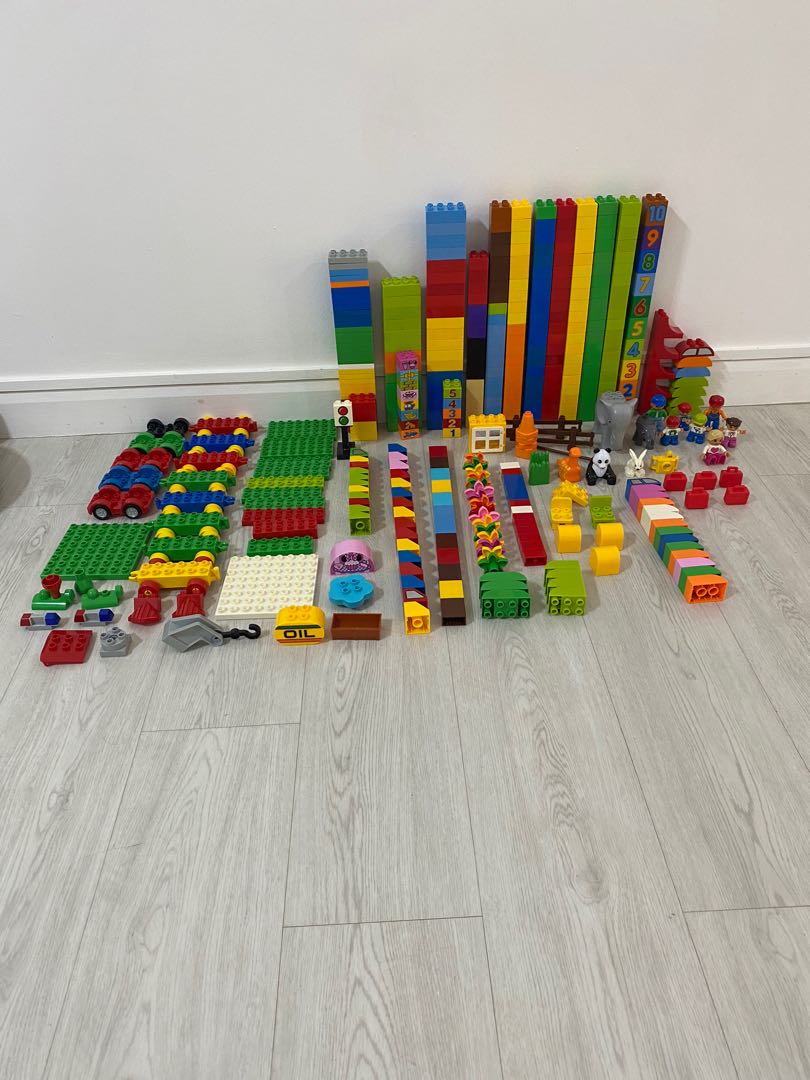Mega blocks Lego Train Animals - 430 pieces, Hobbies & Toys, Toys ...
