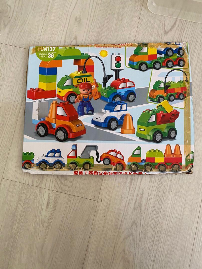 Mega blocks Lego Train Animals - 430 pieces, Hobbies & Toys, Toys ...