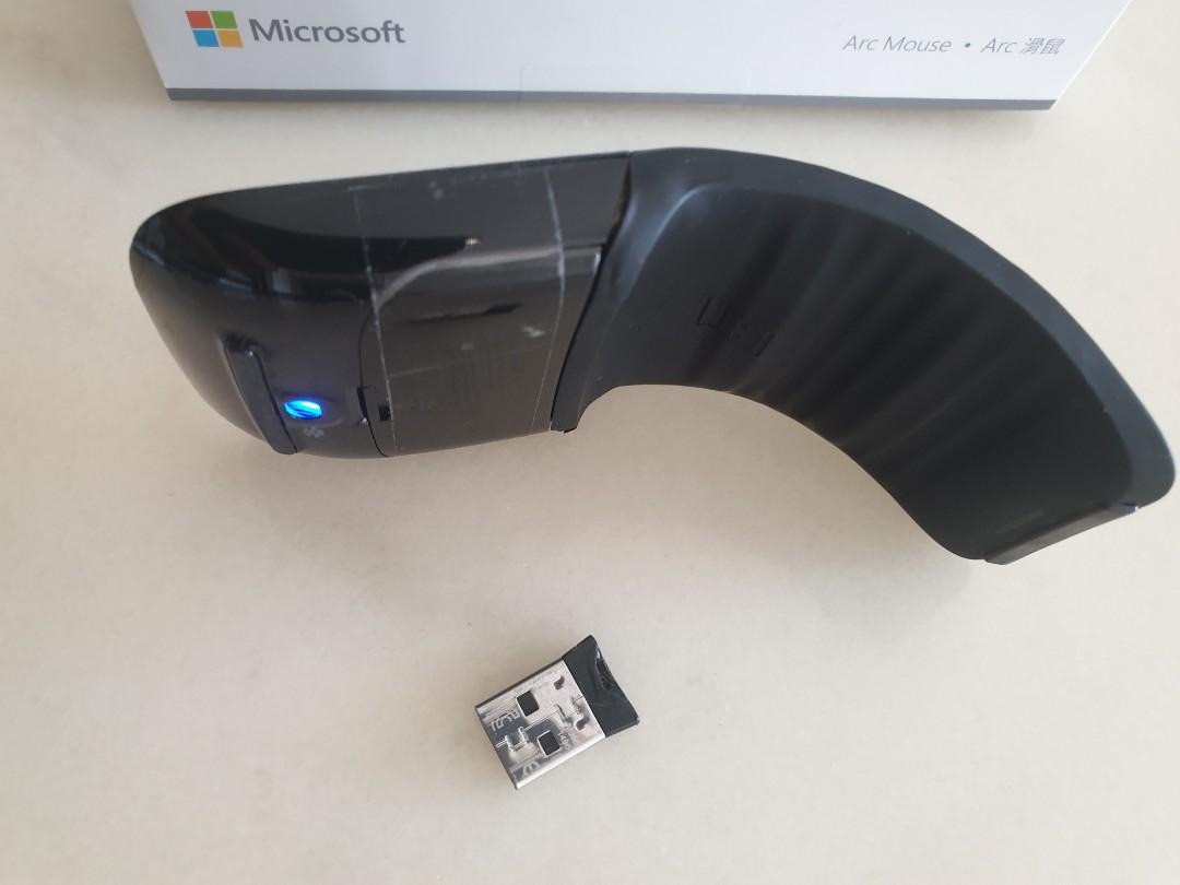 Microsoft Arc mouse, Computers & Tech, Parts & Accessories, Mouse ...