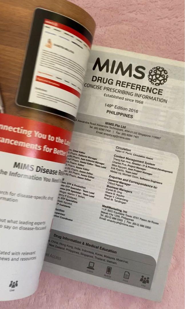 MIMS Drug Reference Philippines Issue 3 2016, Hobbies & Toys, Books ...