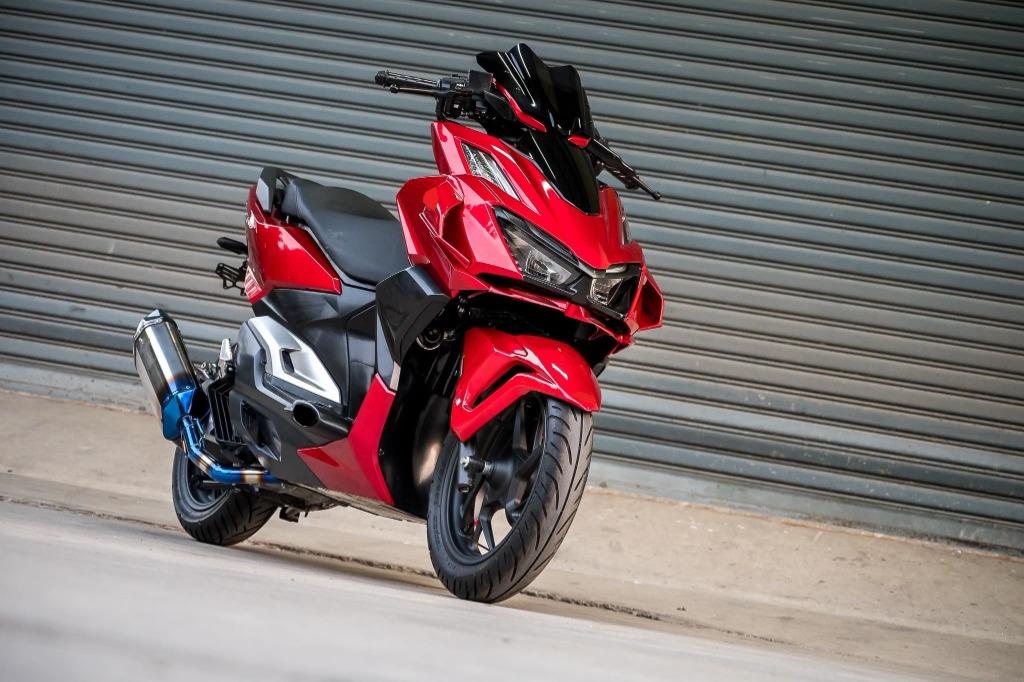 Moto Sammy Singapore Honda Click Vario 160 2022 Honda Logo Front Panel ...