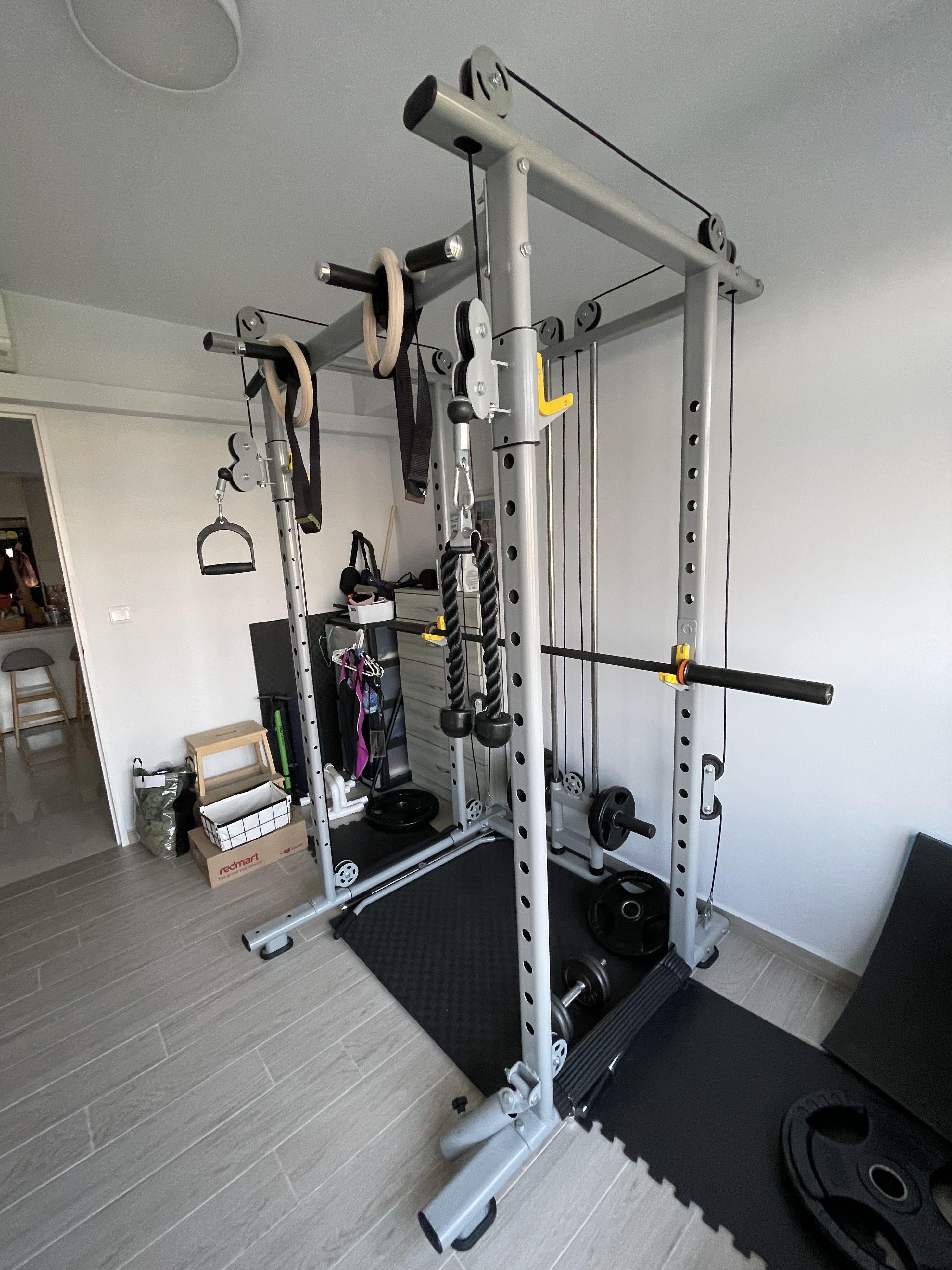Multi functional Gym Rack, Sports Equipment, Exercise & Fitness, Cardio ...