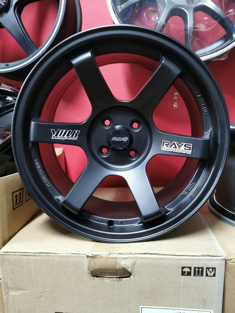 NEW Sport Rim 17 inch Volk Racing TE37SL 4x100 ‼️TRADE IN SIZE SAMA ...
