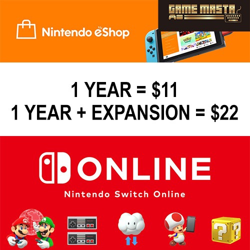 Nintendo Switch Online Subscription Family Plan, Video Gaming, Video ...