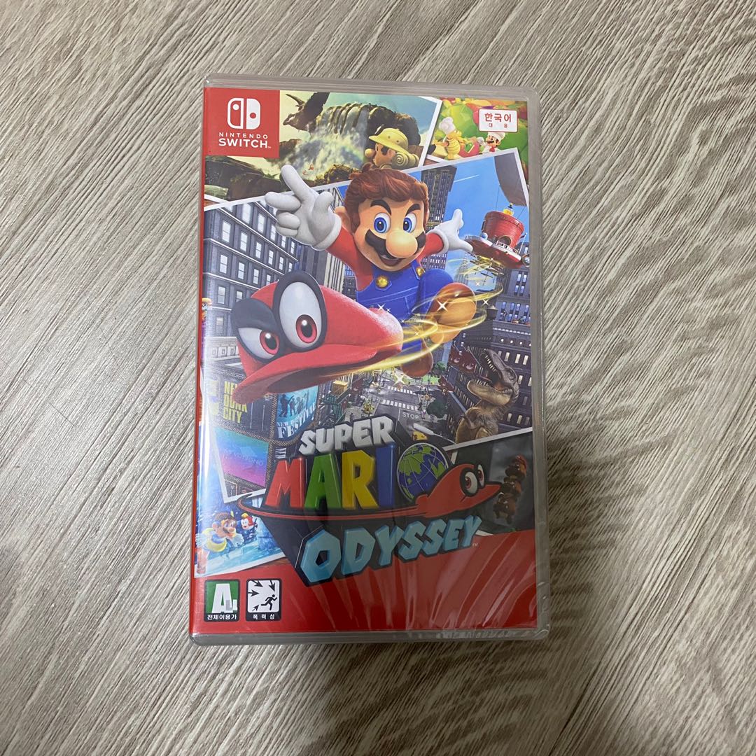 Nintendo Switch Super Mario Odyssey Game, Video Gaming, Video Games ...