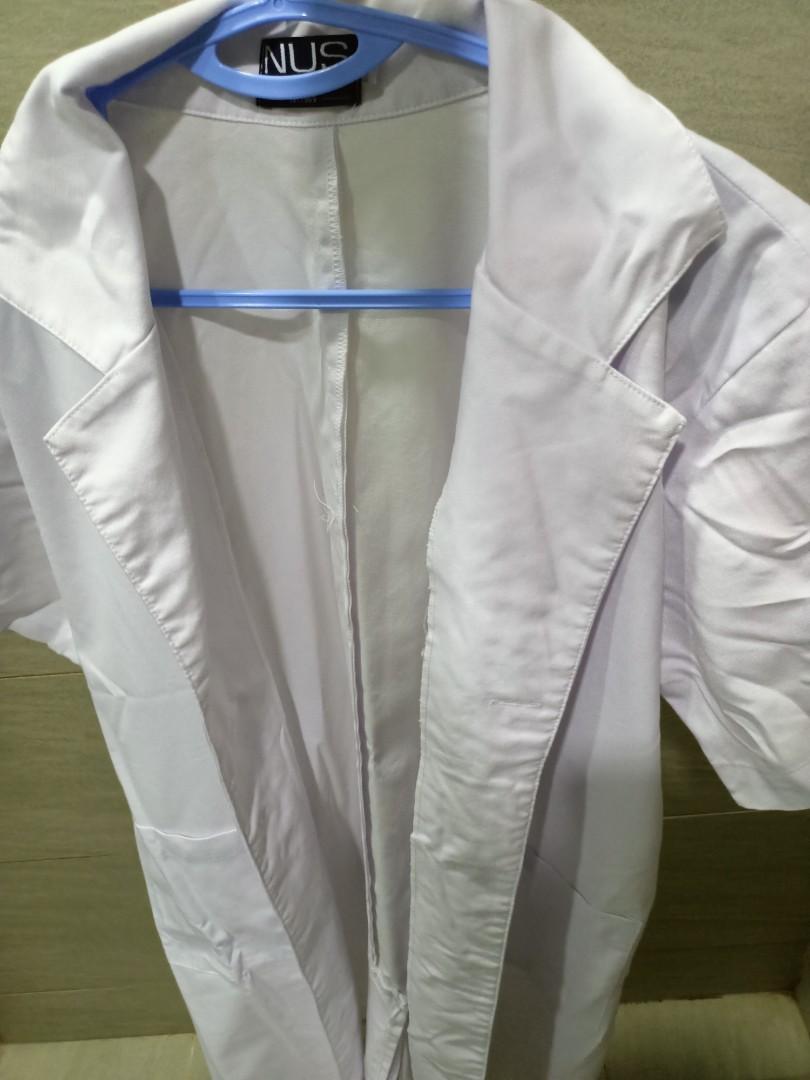 NUS lab coat XS, Health & Nutrition, Medical Supplies & Tools on Carousell