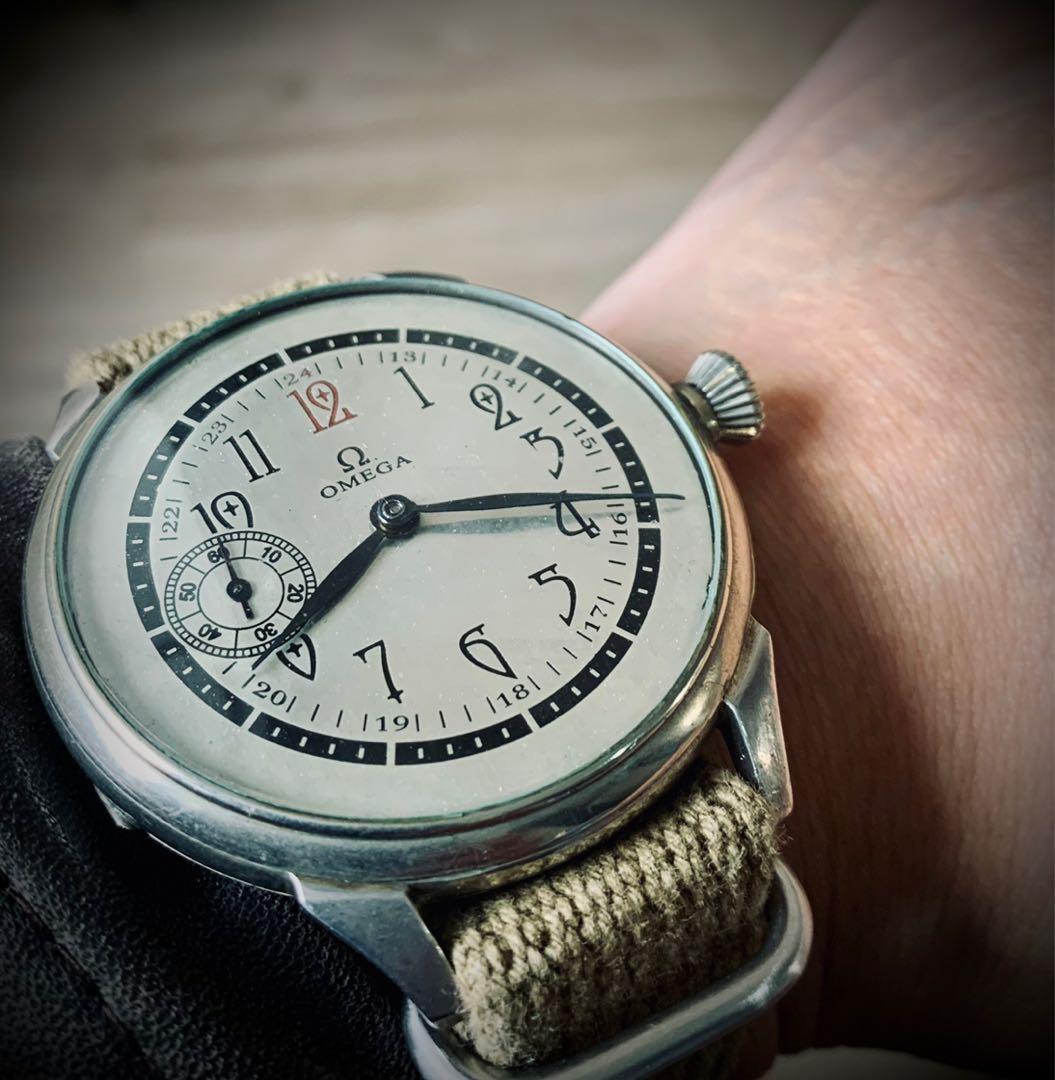 Omega- Rare Vintage Military Aviator Watch, Hobbies & Toys, Memorabilia ...
