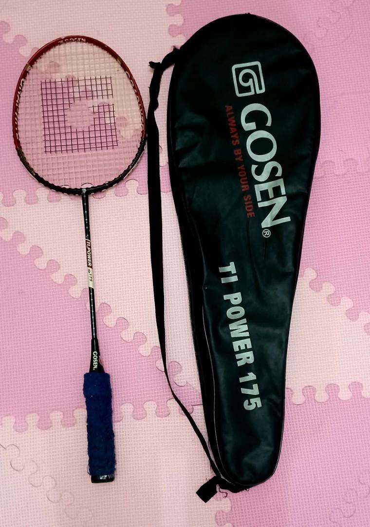 Original Gosen Japan Badminton Racket, Sports Equipment, Sports & Games ...
