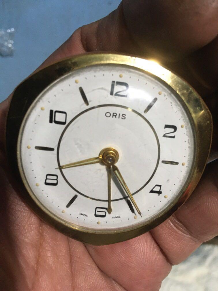 ORIS desk top alarm clock swiss made, Furniture & Home Living, Home ...