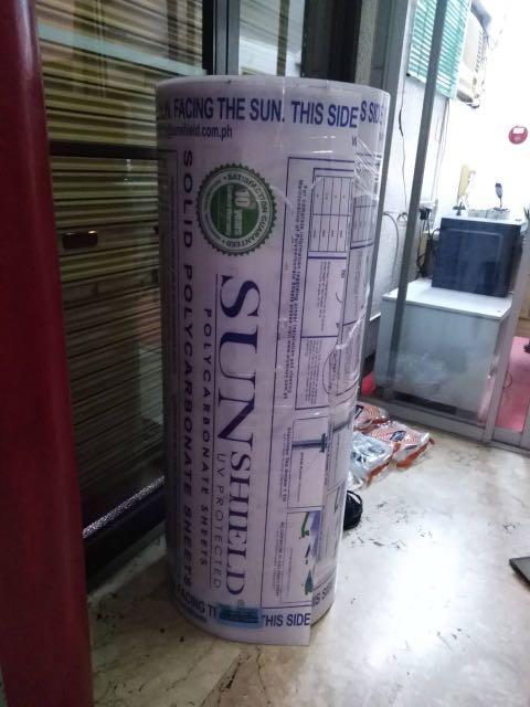Sunshield Solid Polycarbonate sheets, Commercial & Industrial, Construction & Building Materials ...