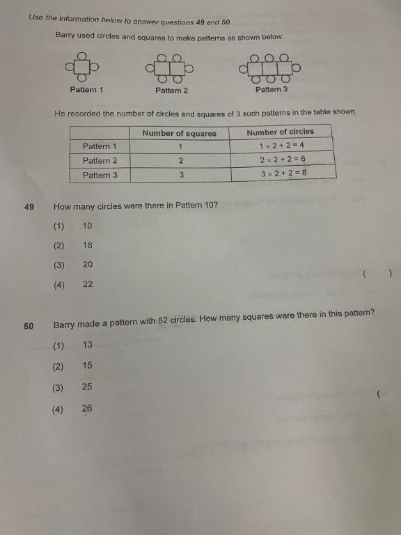 PSLE Math / Foundation Math Topical / Standard Maths / P6 / Primary 6 ...