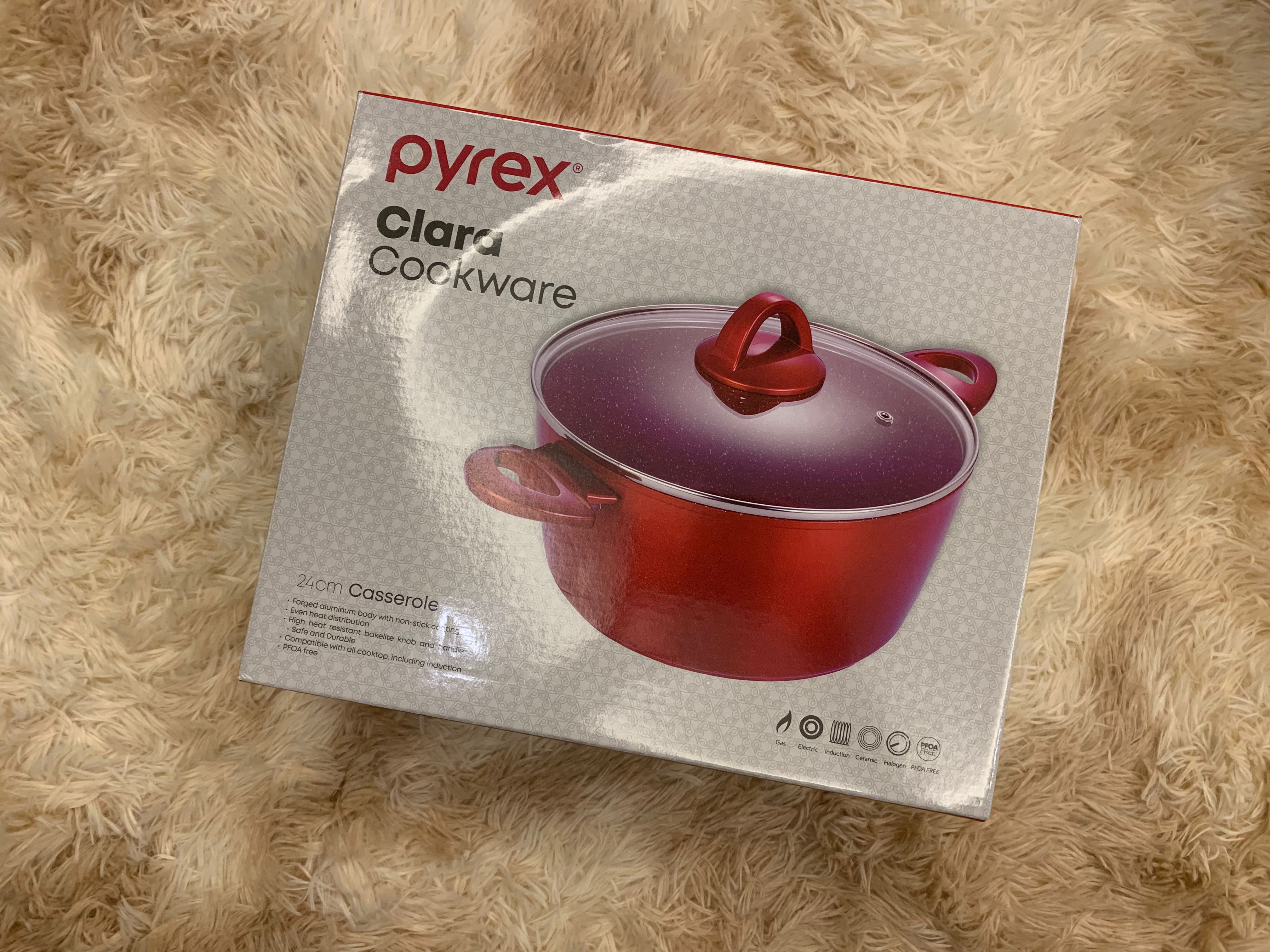 Pyrex clara cookware, Furniture & Home Living, Kitchenware & Tableware ...