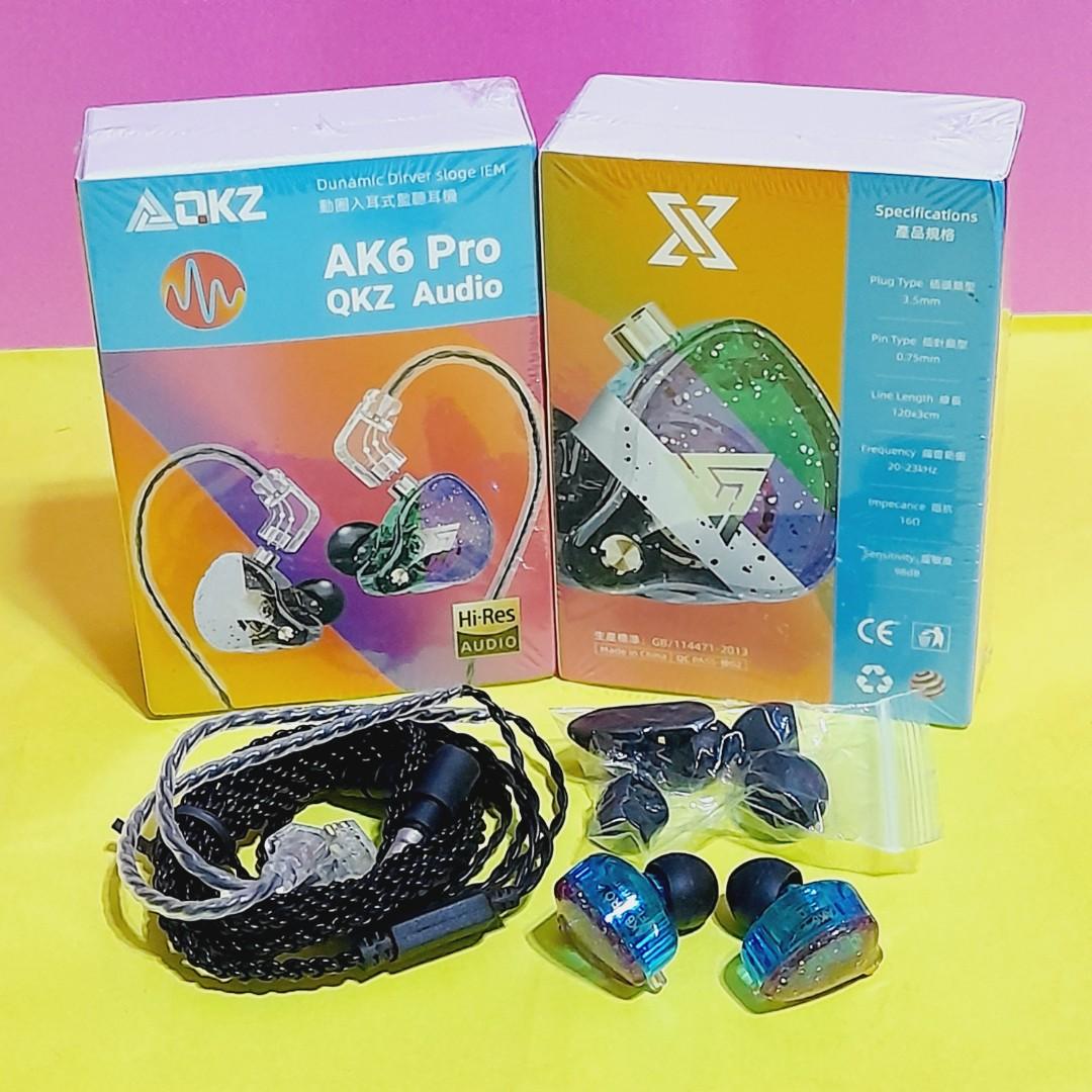 QKZ AK6 PRO DETACHABLE EARPHONES on Carousell