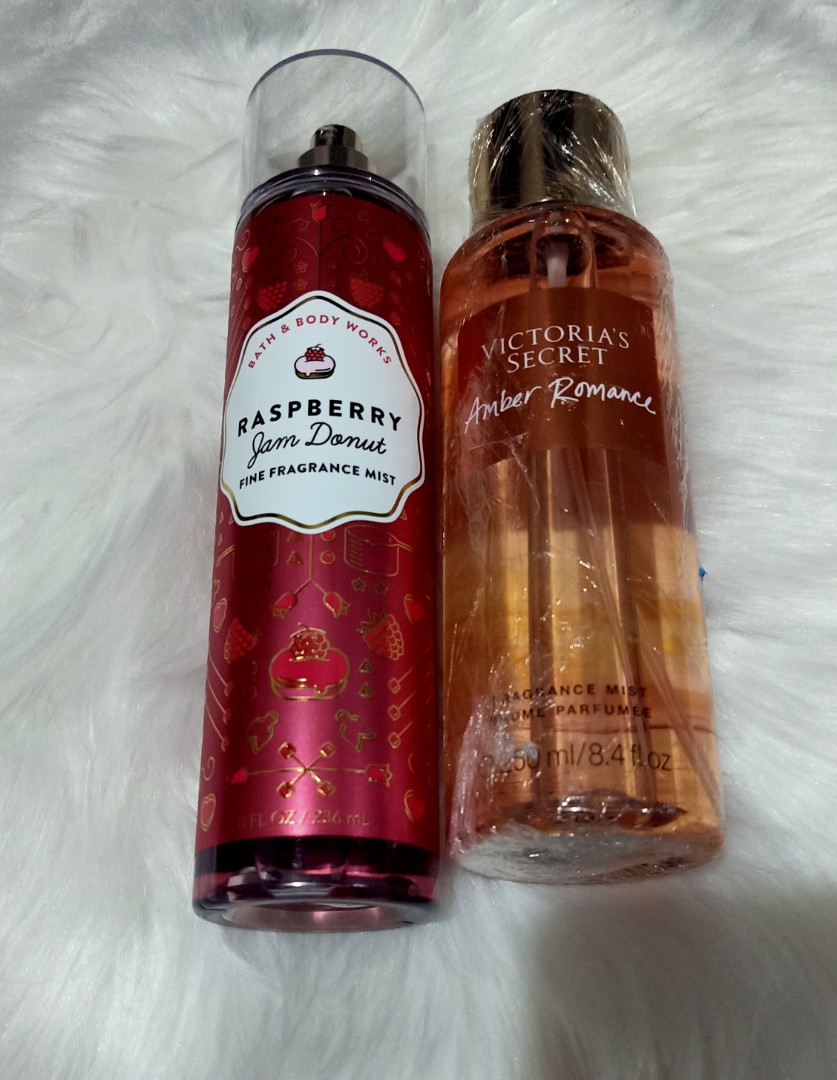 Raspberry Jam Donut & Amber Romance (Sold as Set), Beauty & Personal ...