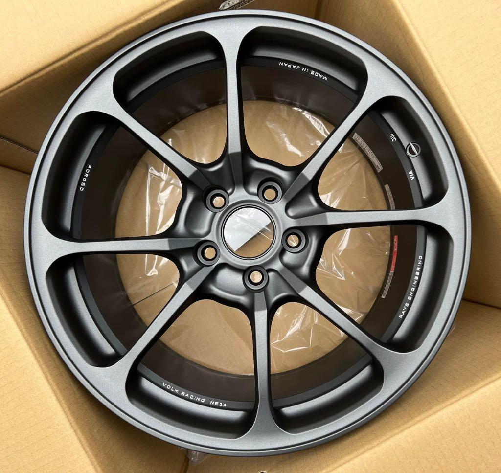 全新Rays NE24 18寸 5H112, 汽車配件, 車軚 - Carousell