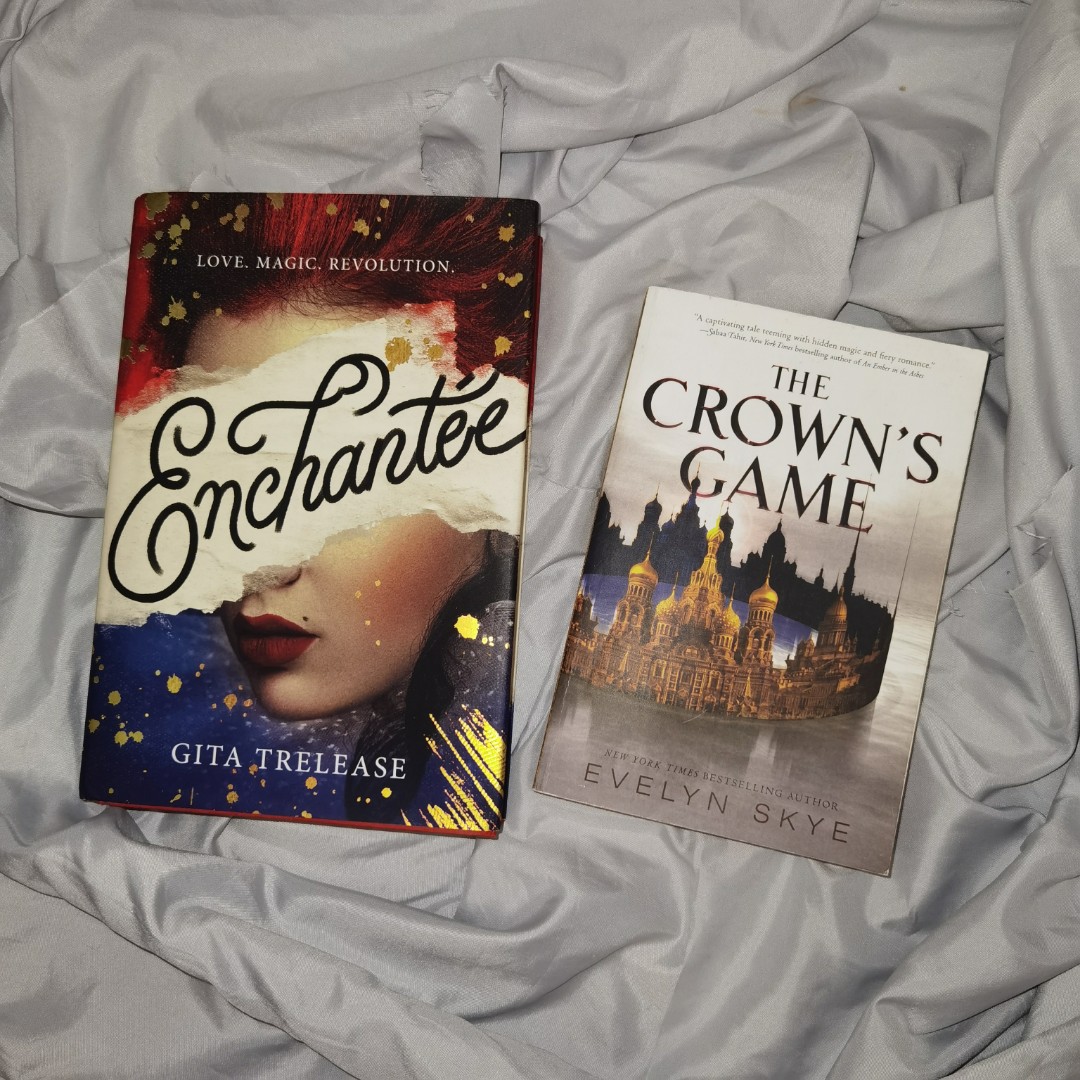 [BOOK BUNDLE] Enchantee by Gita Trelease and The Crown's Game by Evelyn ...