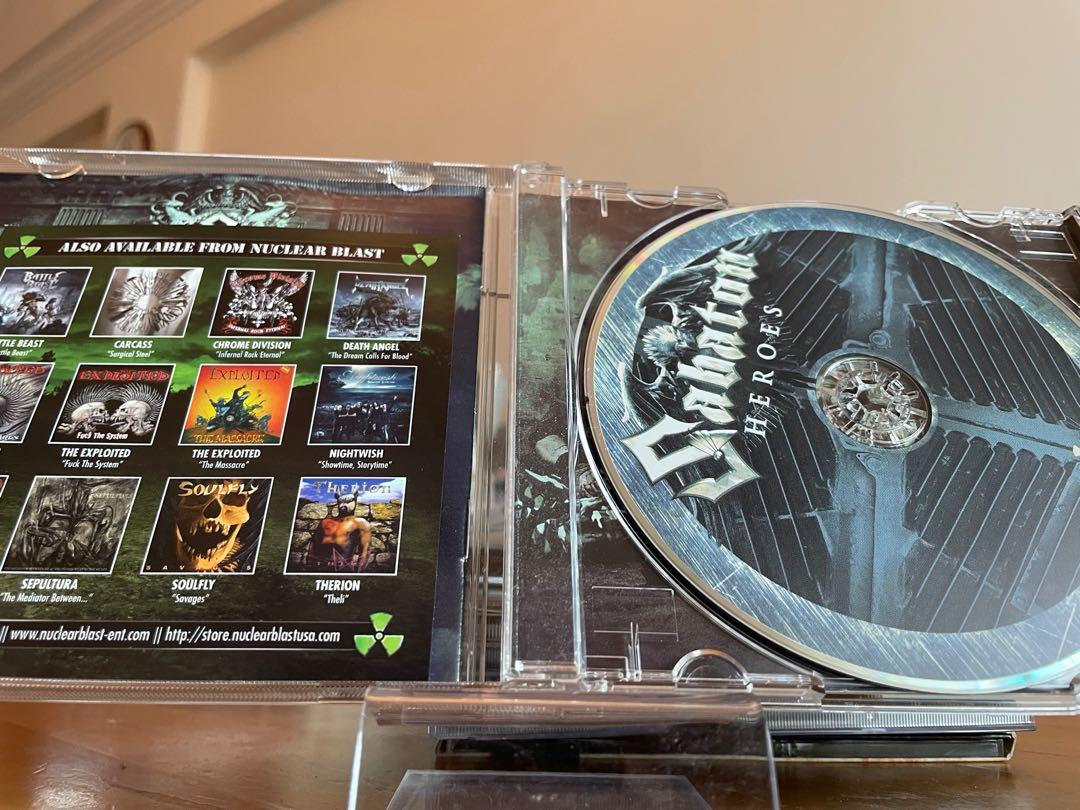 Sabaton: Heroes, Hobbies & Toys, Music & Media, CDs & DVDs on Carousell