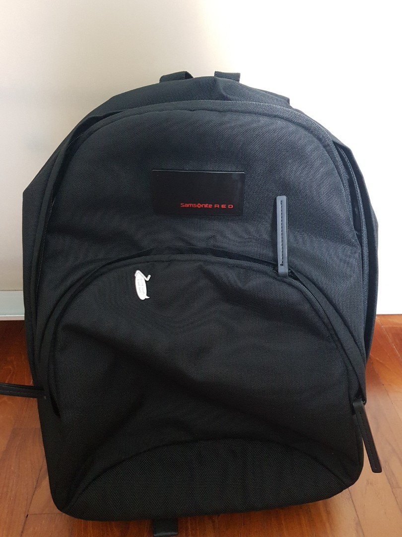 Samsonite red travel work backpack, Men's Fashion, Bags, Backpacks on ...