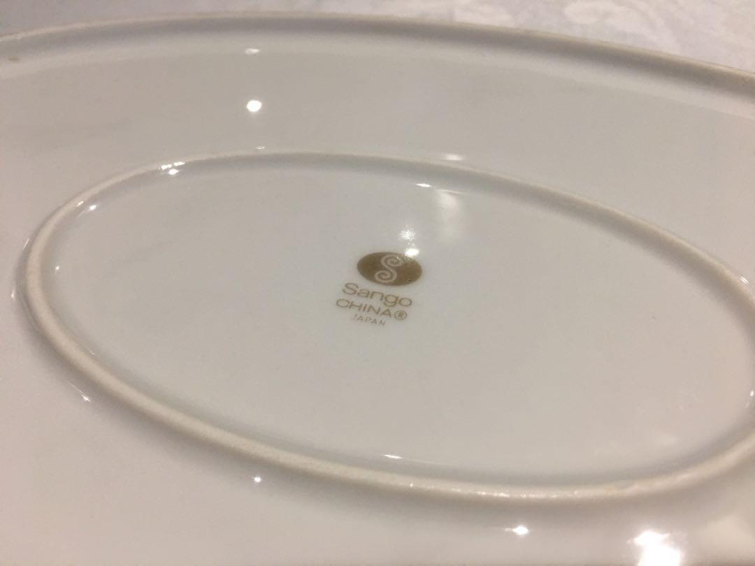 Sango China Japan Serving Plates, Furniture & Home Living, Kitchenware ...