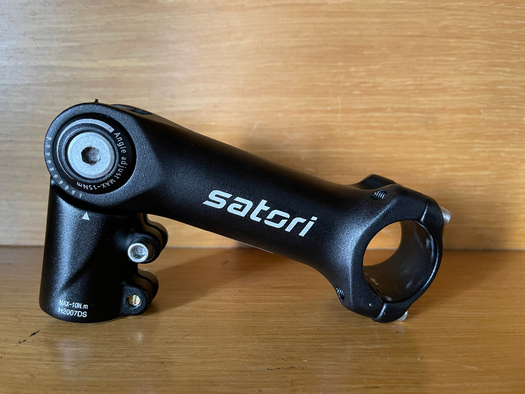 Satori UP2 bicycle stem handle bar height adjustable riser, Sports ...