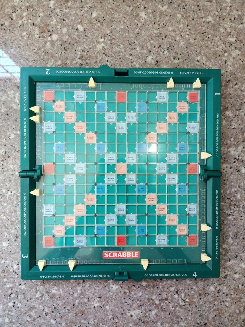 SCRABBLE GAME SET! CONDITION AS PER PIC! NOT FOR FUSSIES! ONLY 1! HURRY ...