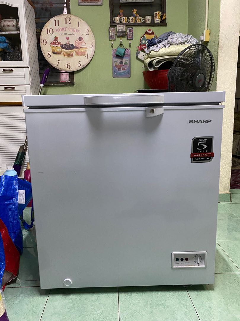 Sharp chest freezer, TV & Home Appliances, Kitchen Appliances ...