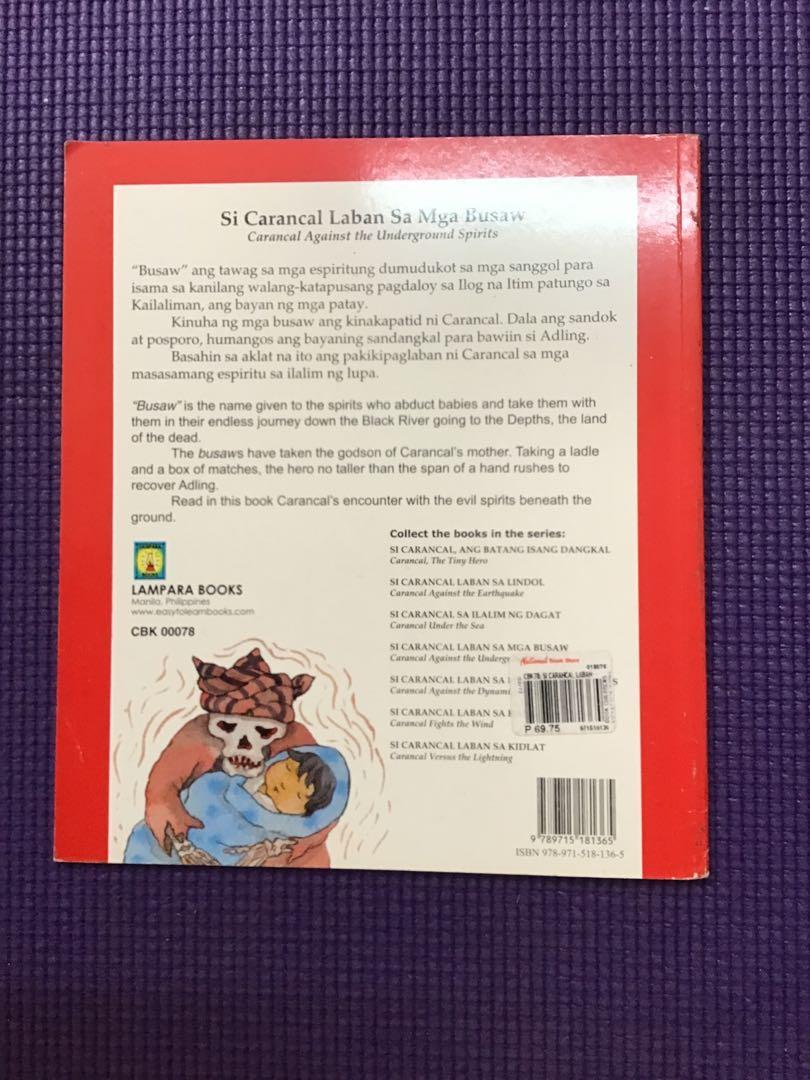 Si Carancal: Laban sa mga Busaw, Hobbies & Toys, Books & Magazines ...