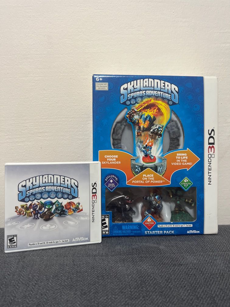Skylander Spyro’s adventure 3DS, Video Gaming, Video Games, Nintendo on ...