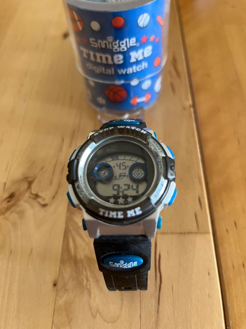 Smiggle TIME ME digital watch, Babies & Kids, Babies & Kids Fashion on ...